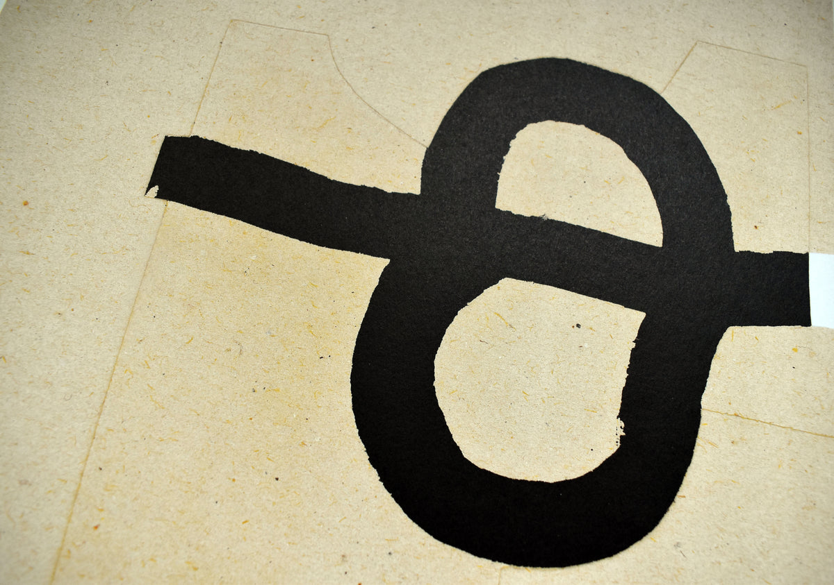 Eduardo CHILLIDA. Dibujo, 1996. Litografía offset – Galería Arteax